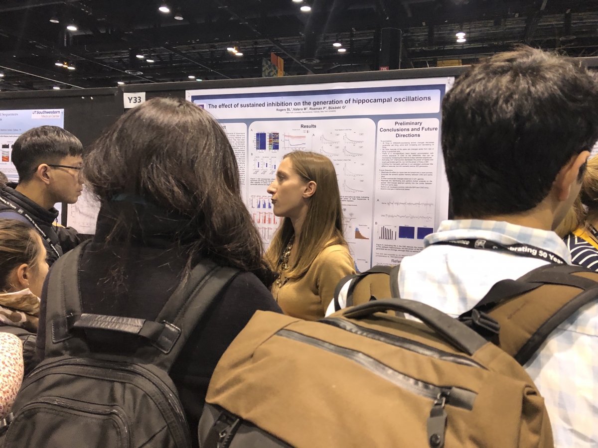 Popular poster session at SfN in Chicago – Buzsaki Lab