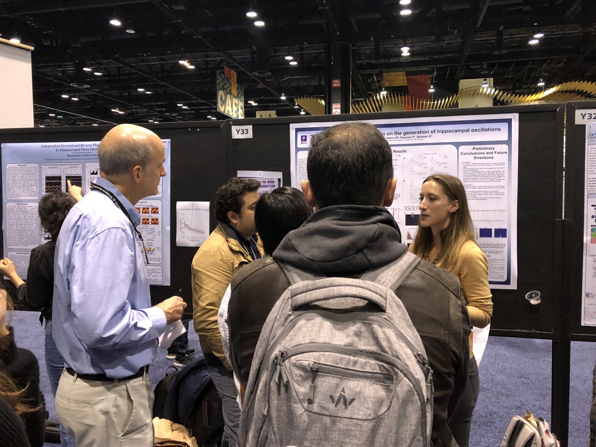 Popular poster session at SfN in Chicago – Buzsaki Lab